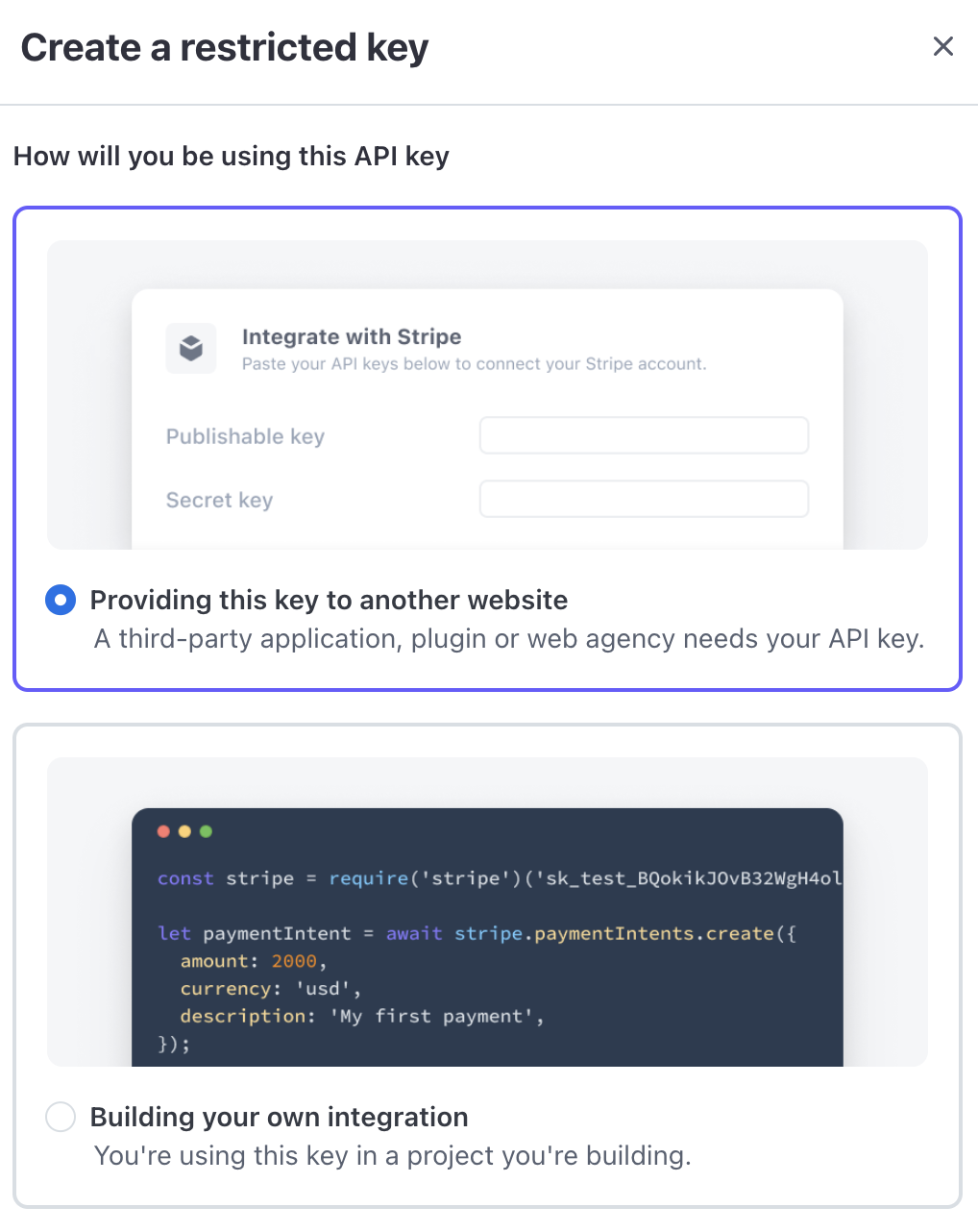 How to Create Stripe API Keys – Erbium