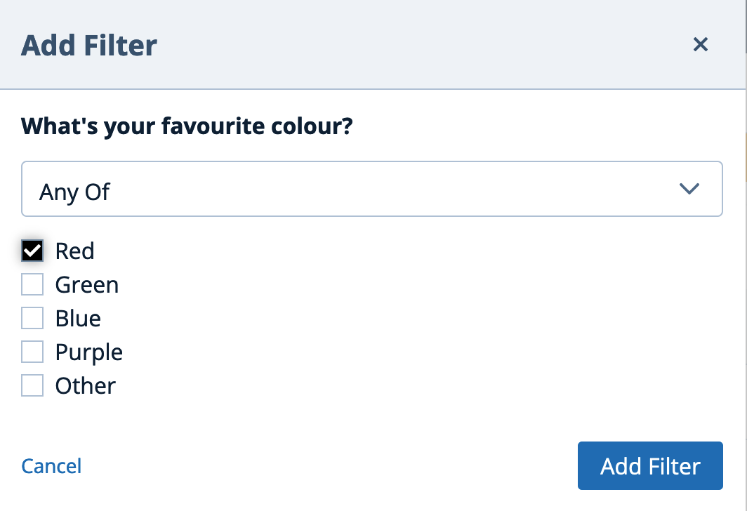 List Filters – Erbium