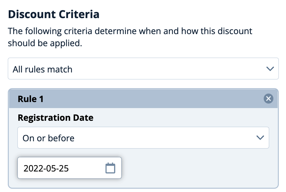 Early Bird Discounts – Erbium